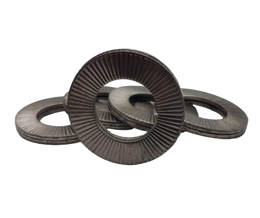 M6 Large Diameter Wedge Locking Washer in 316 Stainless Steel - DIN 25201 - Wedge Washer