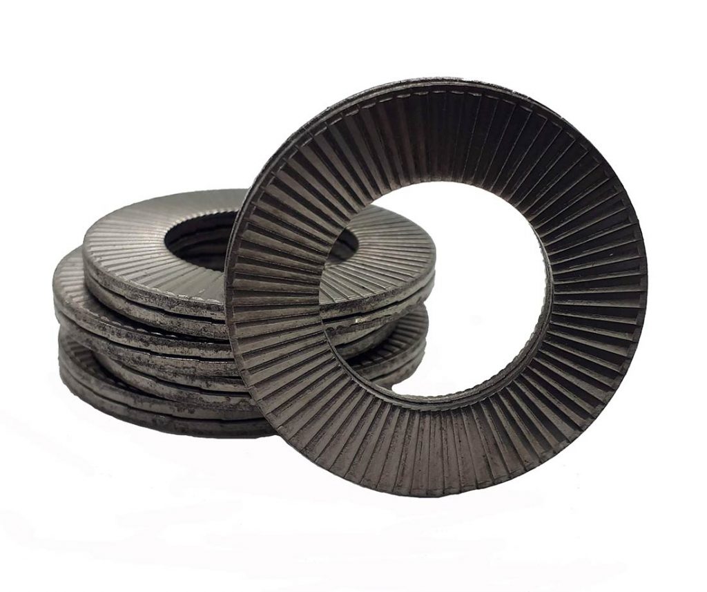 M12 Large Diameter Wedge Locking Washer in 316 Stainless Steel - DIN 25201 - Wedge Washer