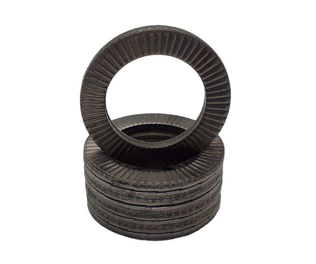 M11 Standard Diameter Wedge Locking Washer in 316 Stainless Steel - DIN ...